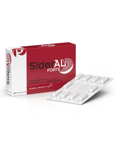 Sideral forte integratore ferro e vitamina C 20 capsule